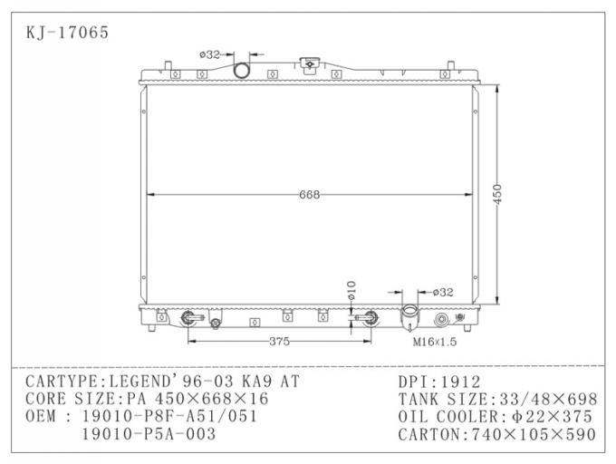 1996 , 1999 , 2000 , 2001 , 2002 , 2003 KA9 aluminum honda legend ...