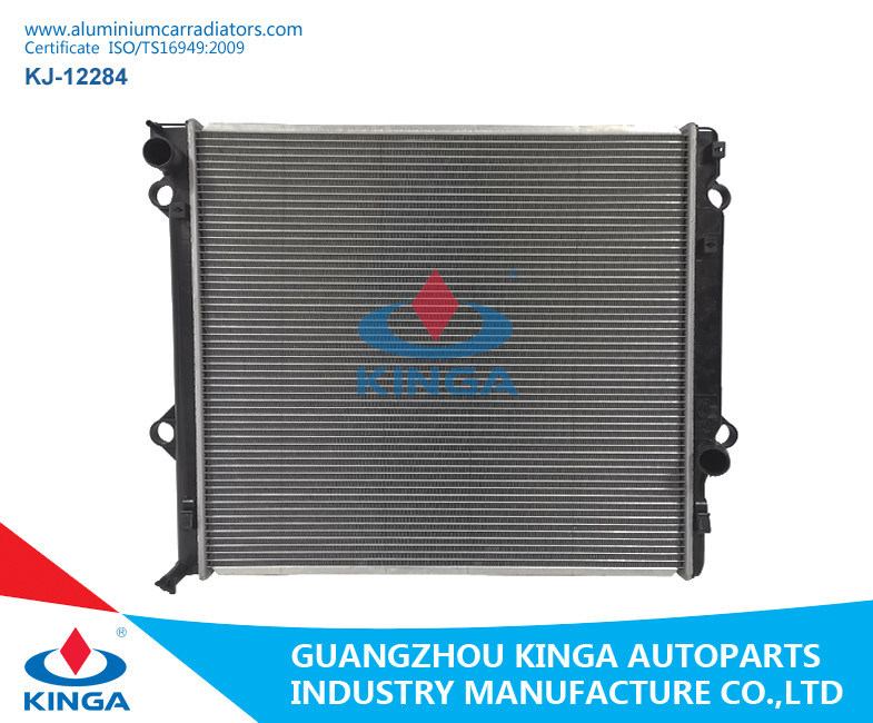 Brazing Aluminum Toyota Radiator Auto Parts Kzj120 1kzt Mt 16400-67212/ ...