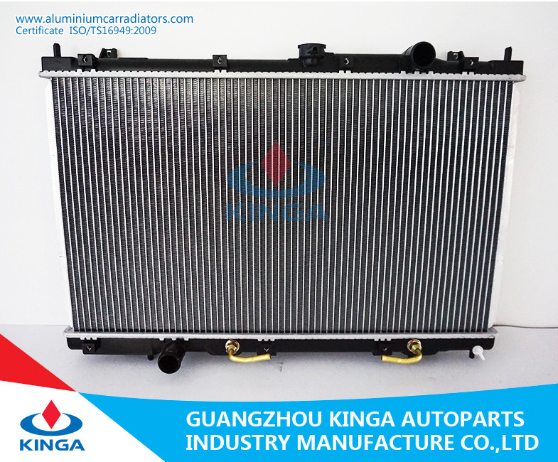 Aluminium Car Radiators / Auto Cooling Radiator For Mitsubishi Lancer'07-At