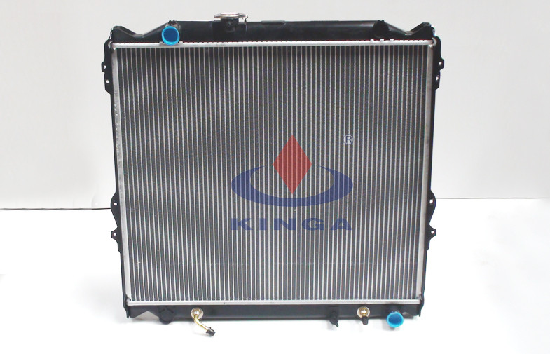 PRADO ' 1995 ,1998 KZN 1KZ , Aluminium Toyota Radiator with OEM 16400-67130